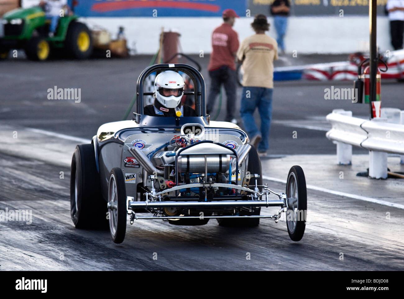 NHRA Hot Rod Heritage event action Stock Photo - Alamy
