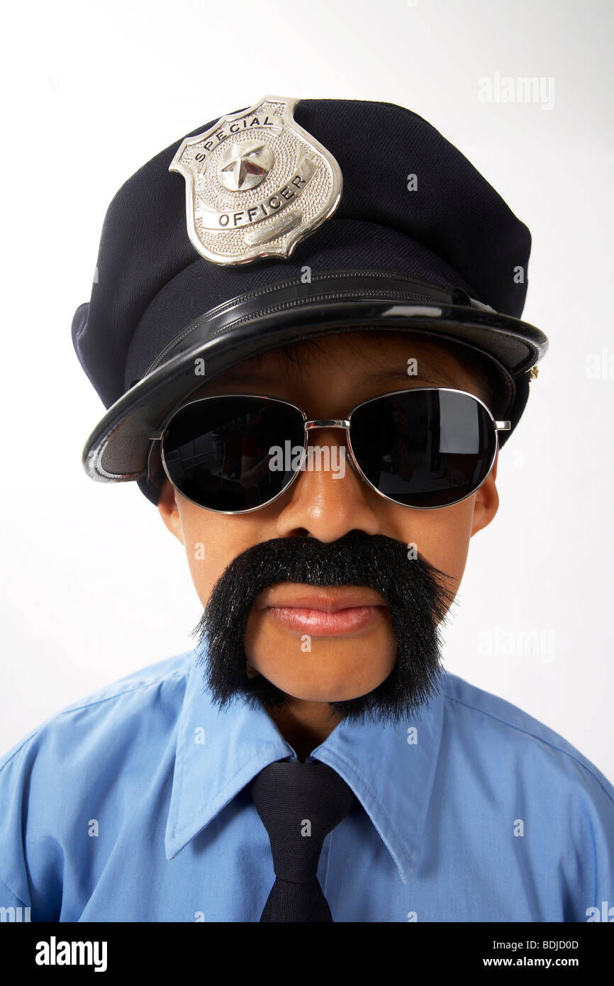 Boy With Police Officer High Resolution Stock Photography and Images ...