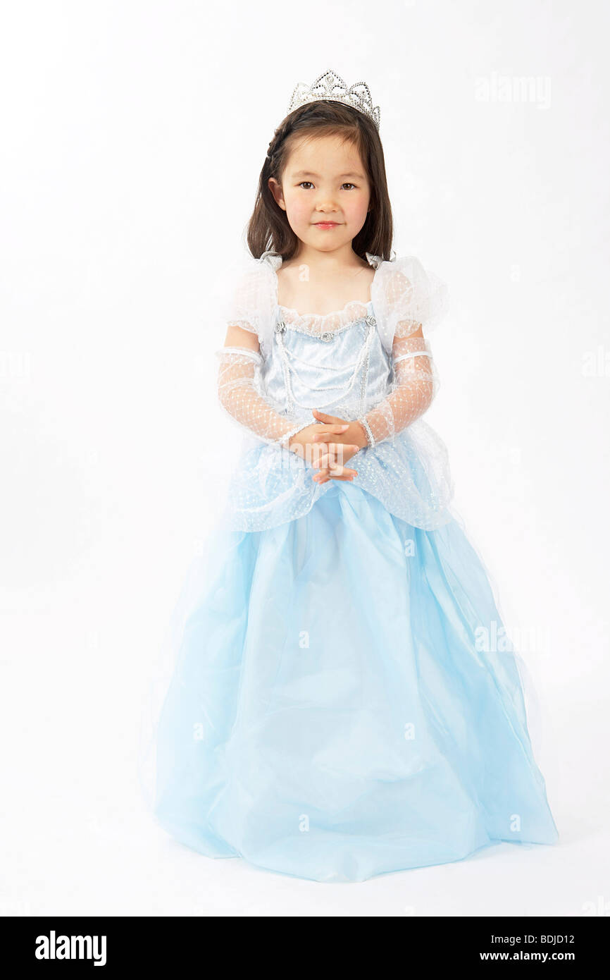 Girl Dressed as Princess Stock Photo - Alamy