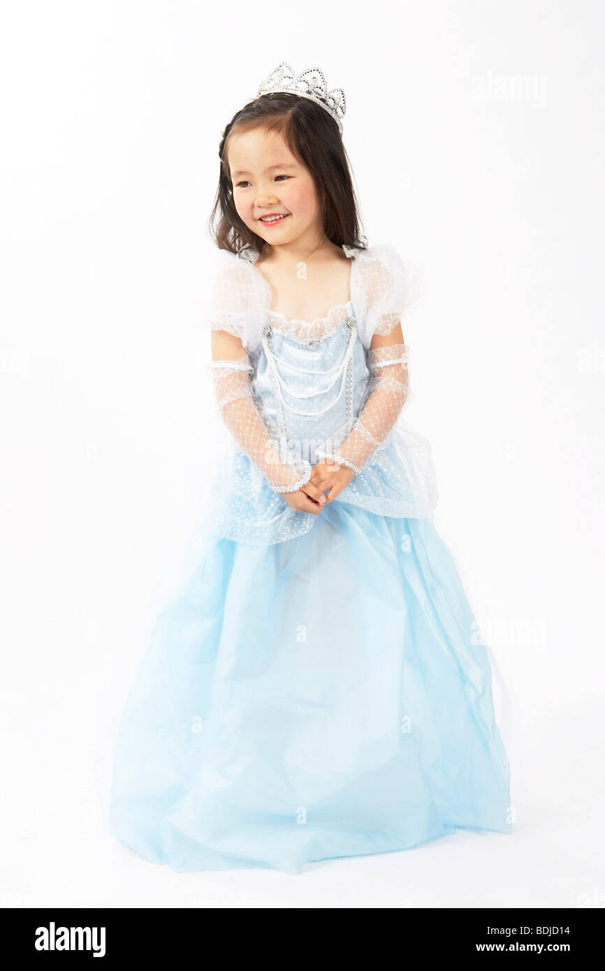 Girl Dressed as Princess Stock Photo - Alamy