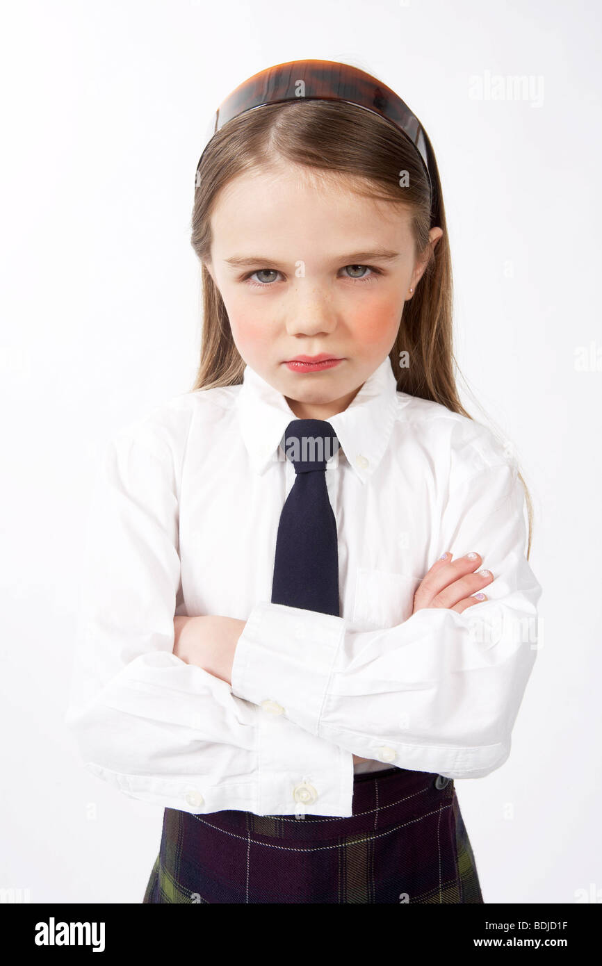 Girl in School Uniform Stock Photo - Alamy Girl in School Uniform Stock Photo - Alamy