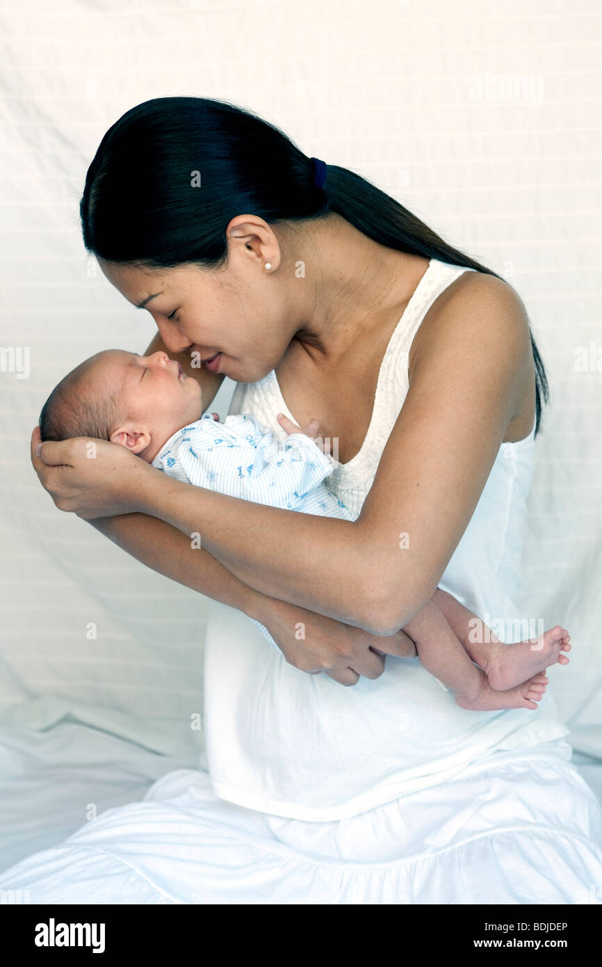 Sleeping male female sit hi-res stock photography and images - Alamy