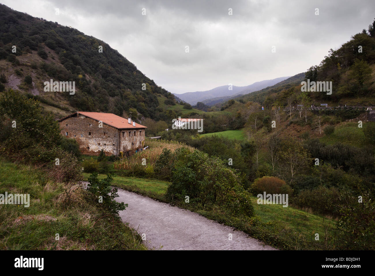 Basque Countryside, Spain Stock Photo - Alamy
