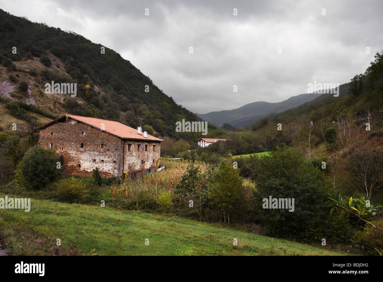 Basque Countryside, Spain Stock Photo - Alamy