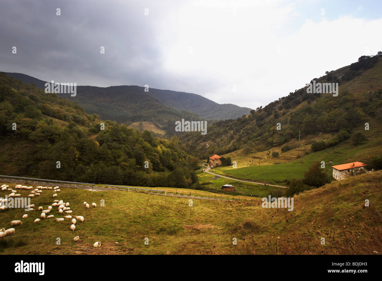 Basque Countryside, Spain Stock Photo - Alamy