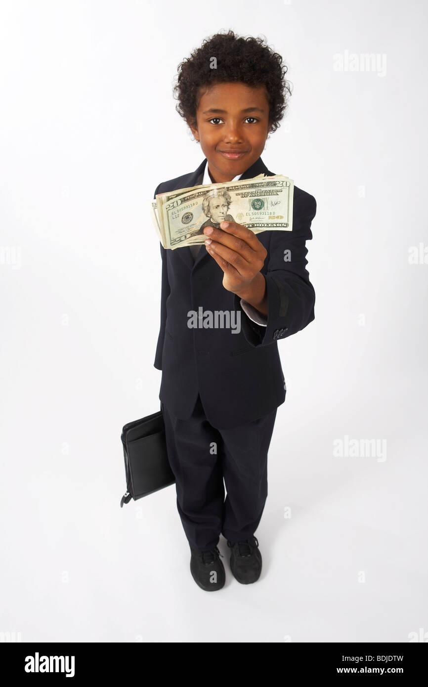 Boy Black Suit High Resolution Stock Photography and Images - Alamy