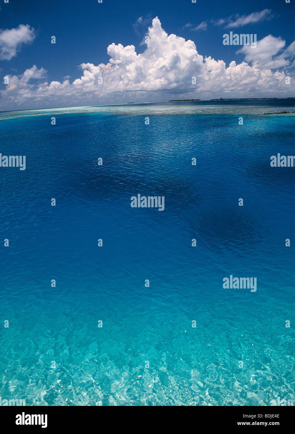 Tropical Seascape, Sea & Blue Sky Stock Photo - Alamy