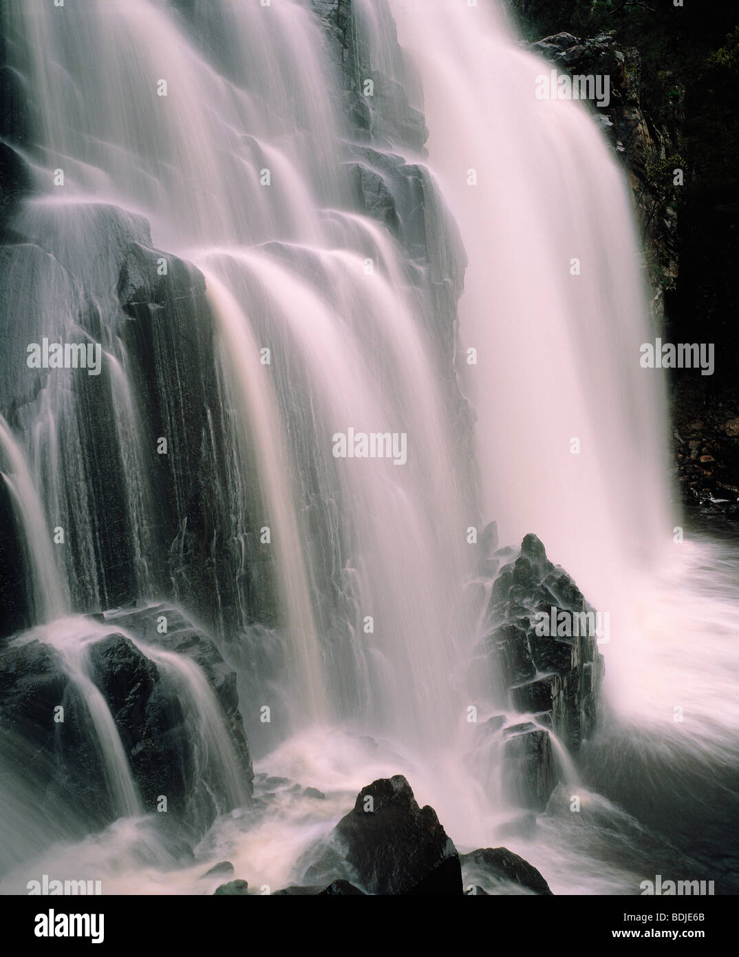 Closeup shot waterfall hi-res stock photography and images - Alamy