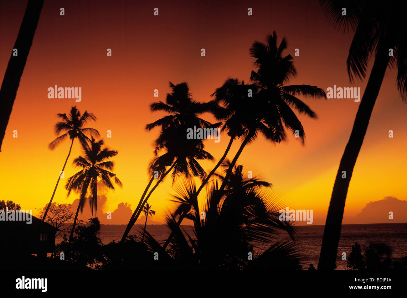 Samoa sunset hi-res stock photography and images - Alamy