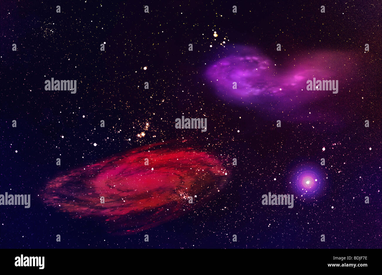 Space stars nebulae hi-res stock photography and images - Alamy