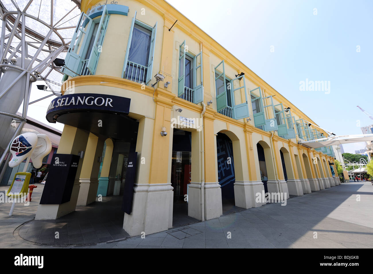 Singapore clarke quay historical hi-res stock photography and images ...