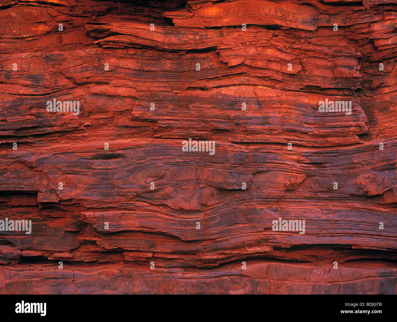 Rockface Showing Layers, Close-up Stock Photo - Alamy