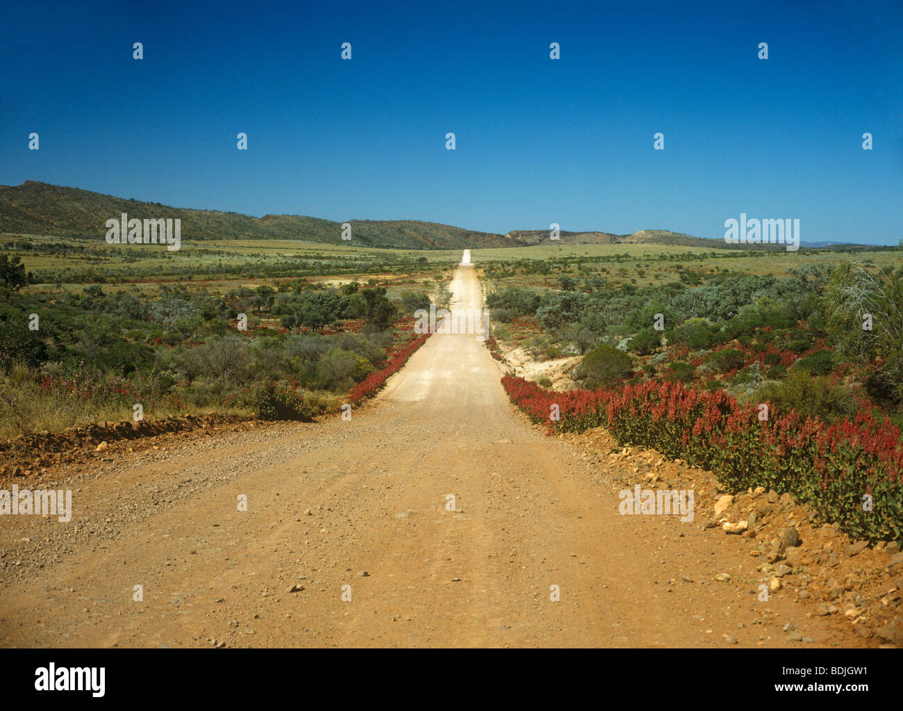 Unsealed gravel road hi-res stock photography and images - Alamy