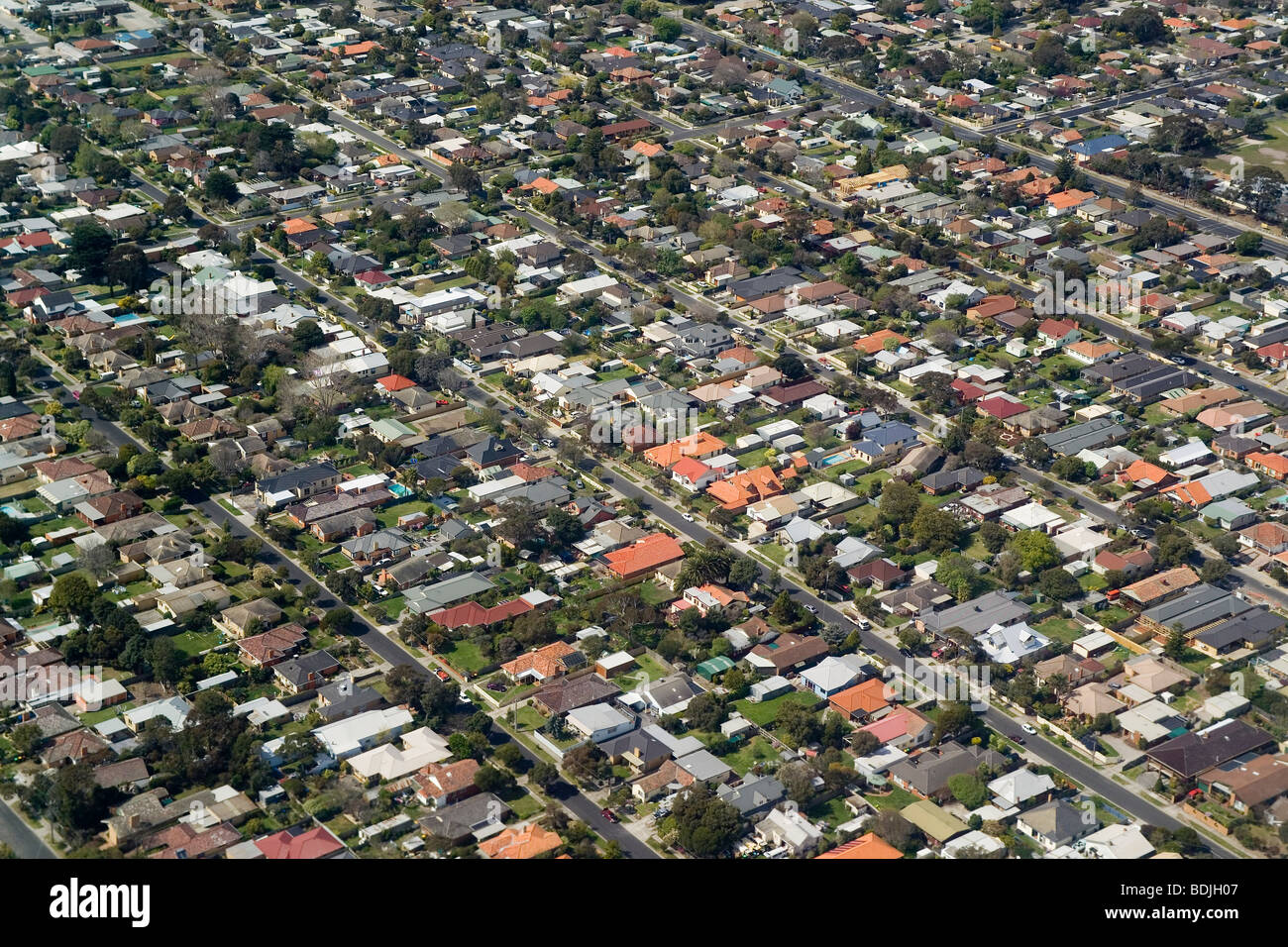 Aerial of congested housing hi-res stock photography and images - Alamy