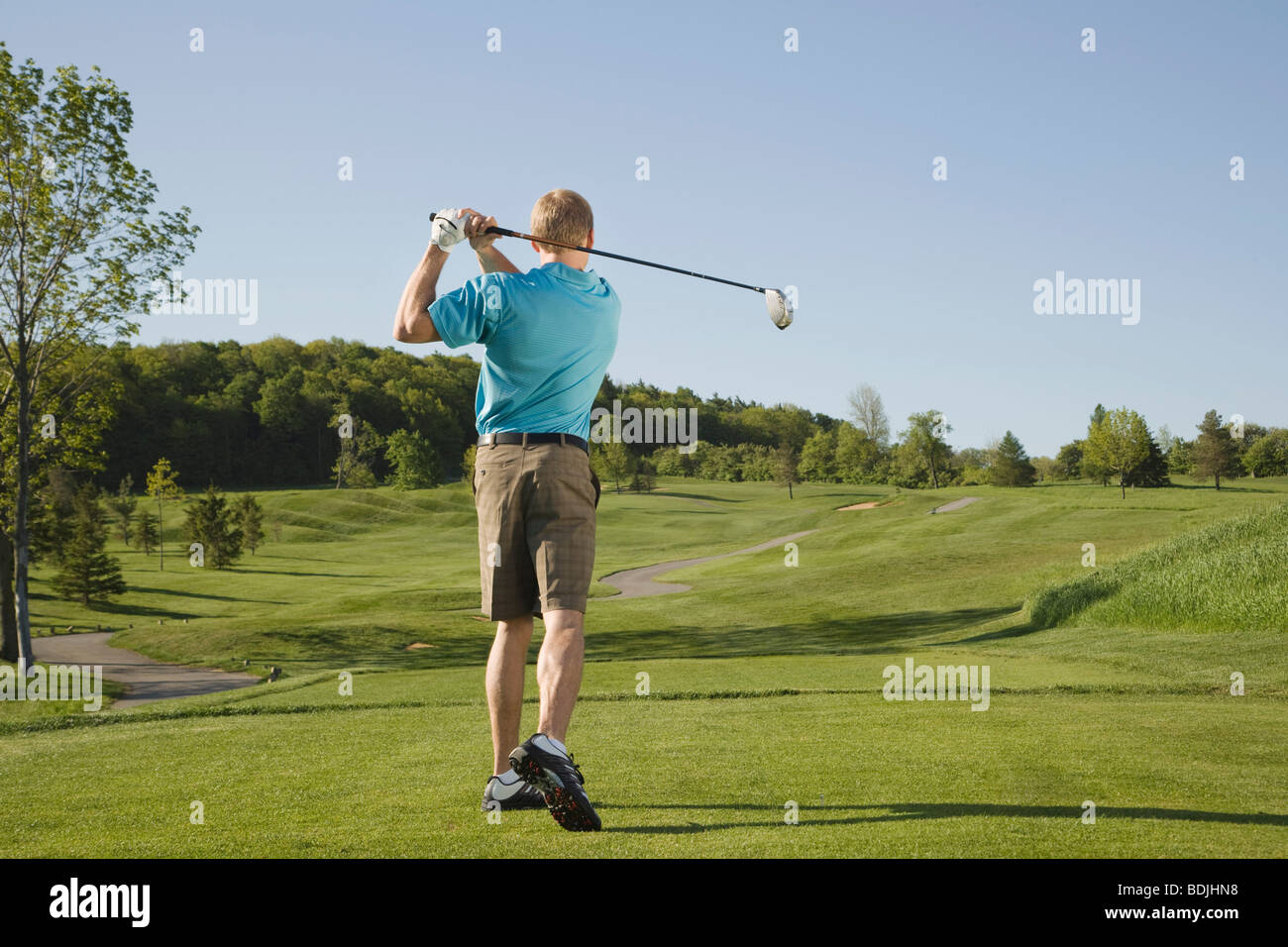 Golfing old man hi-res stock photography and images - Alamy