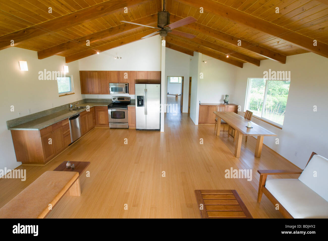 Home Interior, Kauai, Hawaii, USA Stock Photo - Alamy