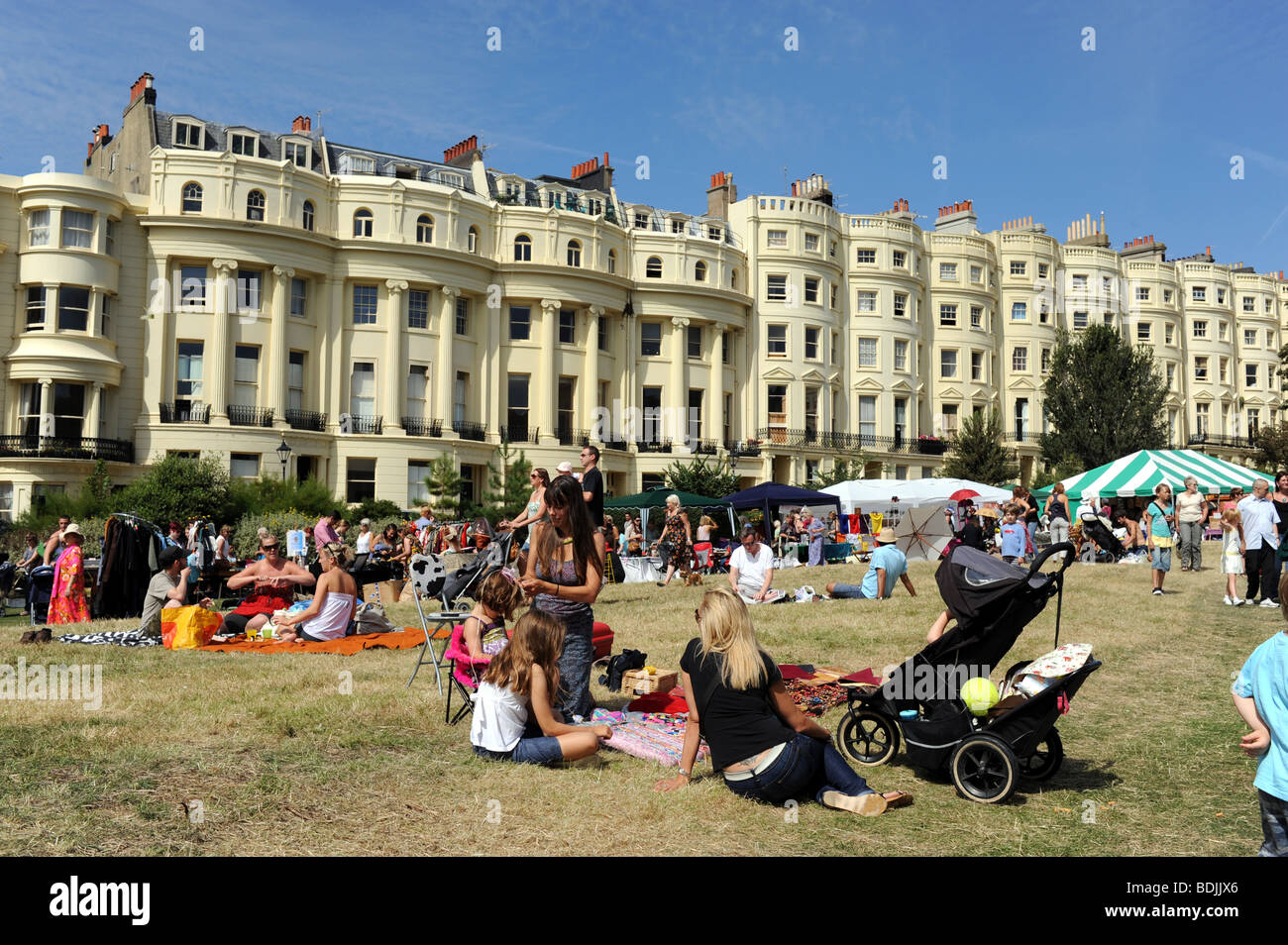 Crowds enjoy good sunny weather at the Brunswick Festival held in ...