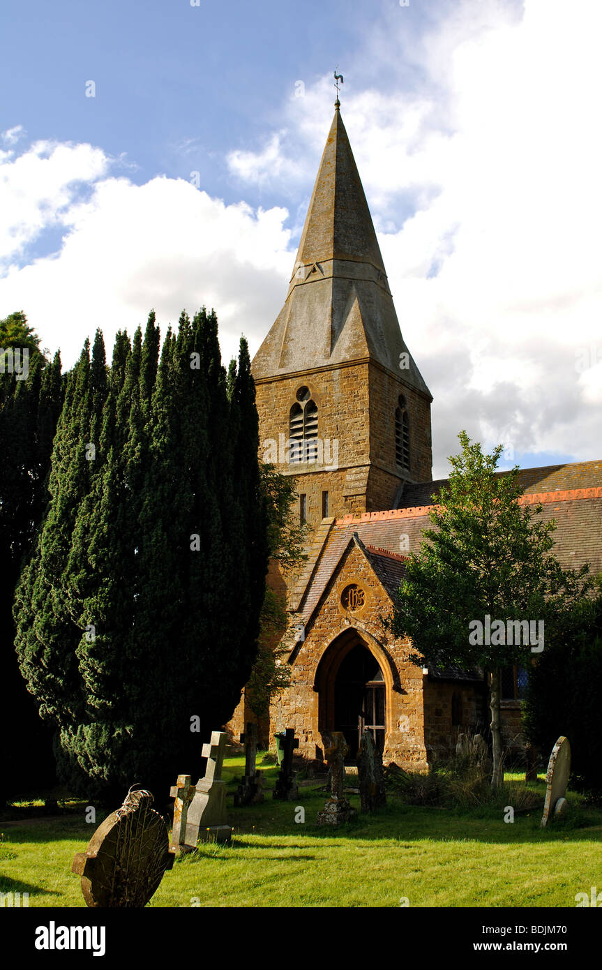St. Peter`s Church, Radway, Warwickshire, England, UK Stock Photo - Alamy