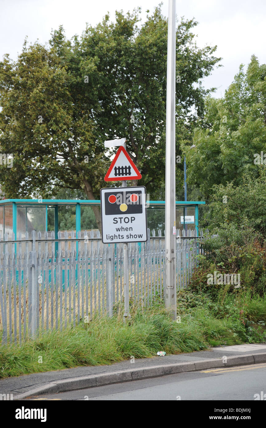 Level Crossing And Sign High Resolution Stock Photography and Images ...