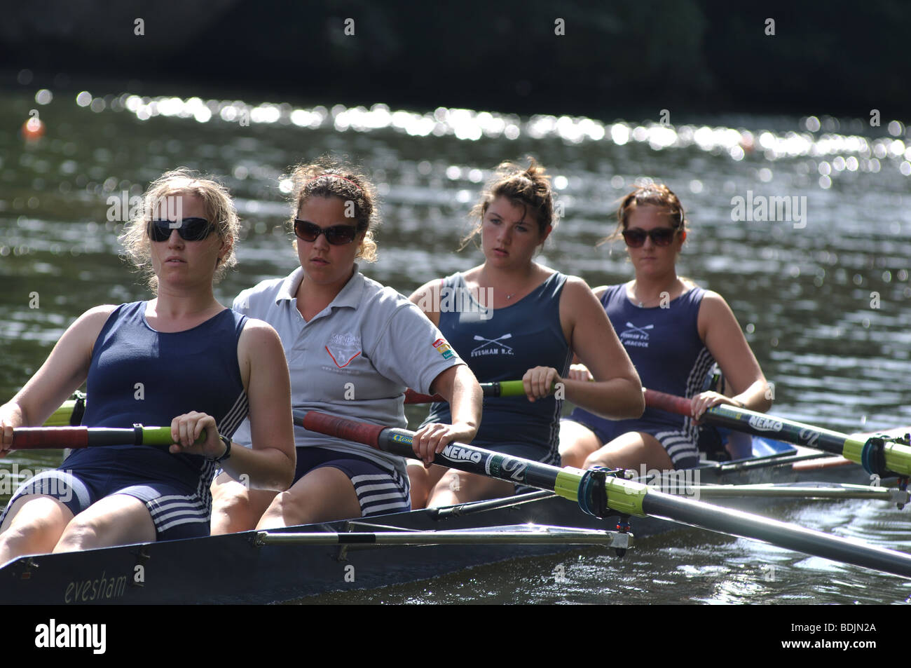 Woman rowing uk hi-res stock photography and images - Alamy