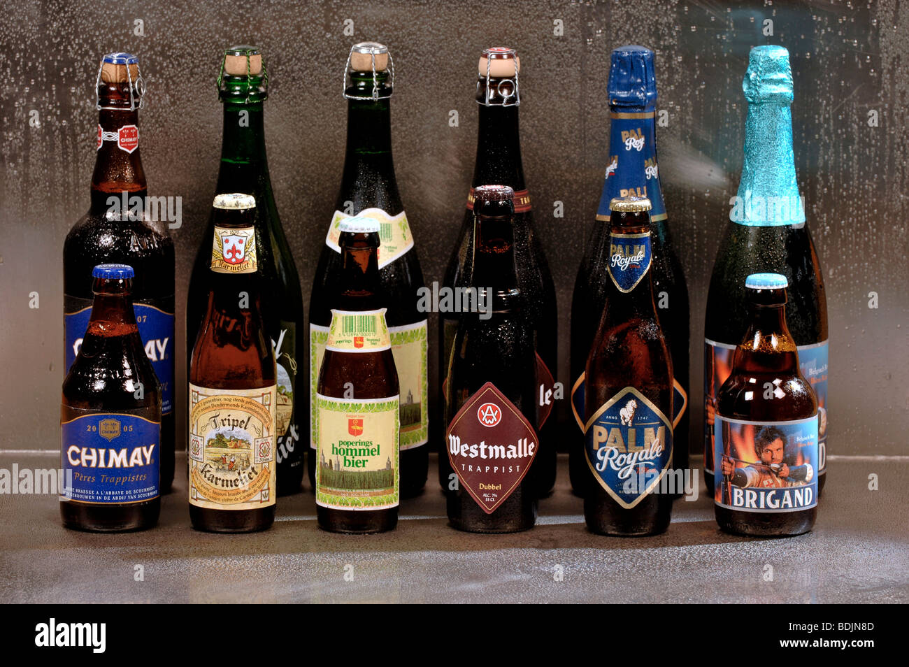 330ml and 750ml bottls of Belgian beer Stock Photo - Alamy