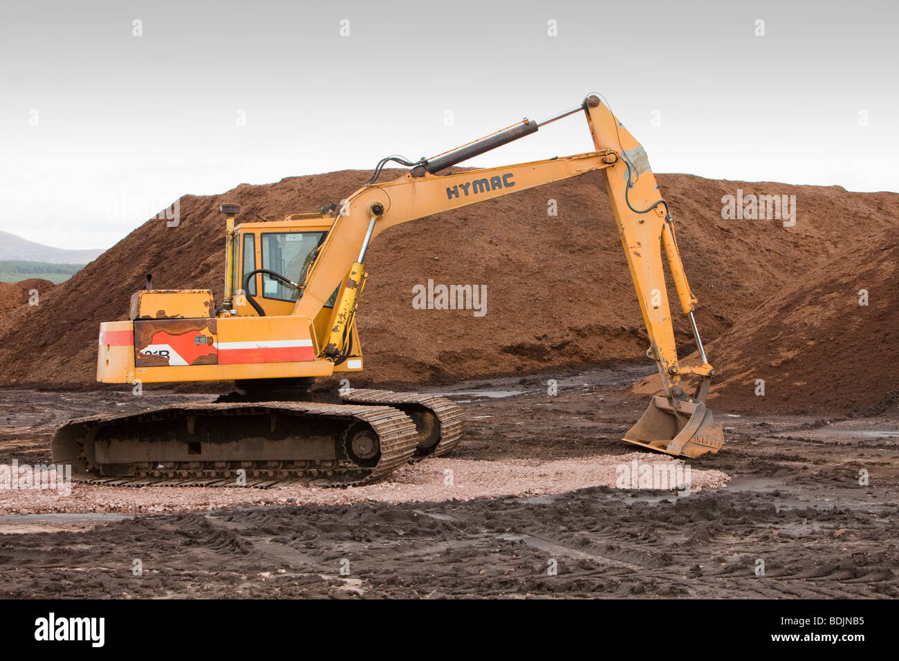 Mining peat from raised peat hi-res stock photography and images - Alamy