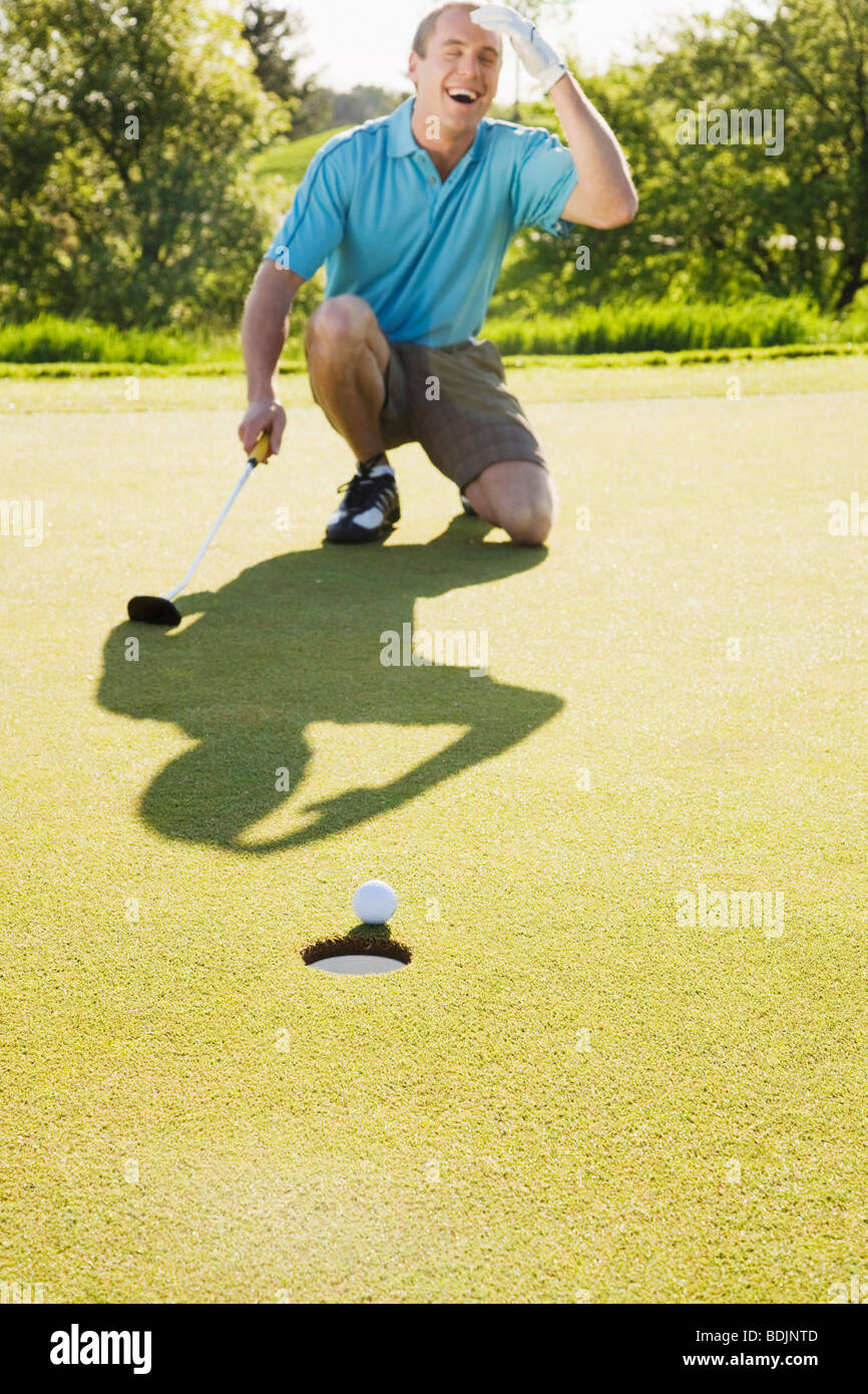 The hand of a man playing golf hi-res stock photography and images - Alamy