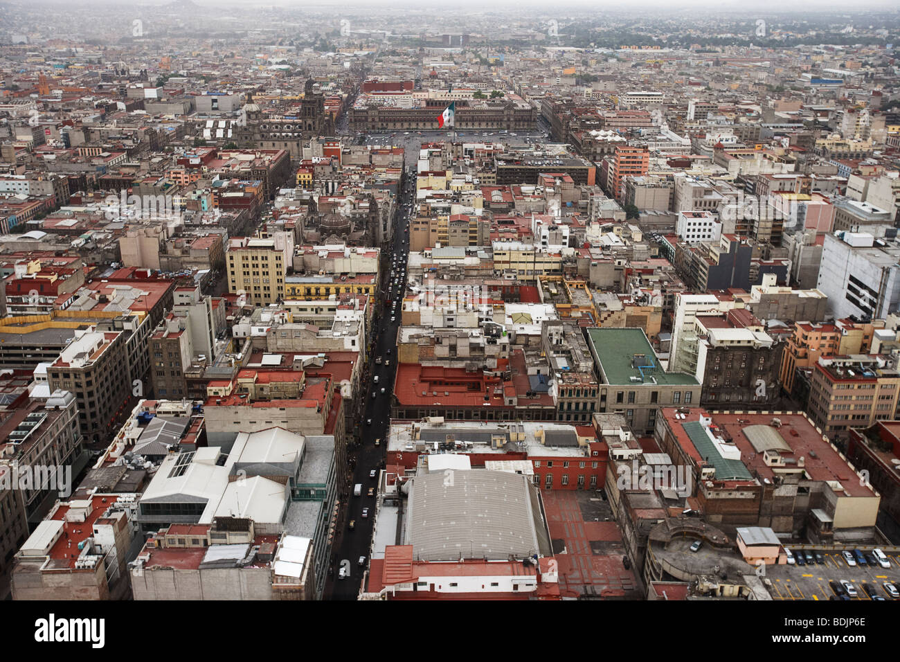Mexico city aerial view hi-res stock photography and images - Alamy