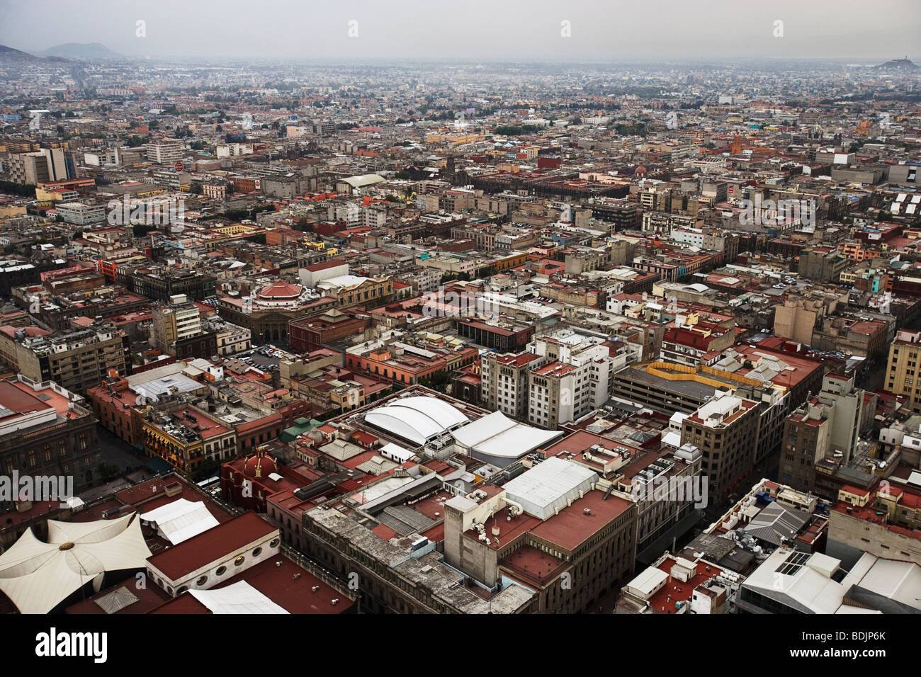 Mexico city aerial view hi-res stock photography and images - Alamy
