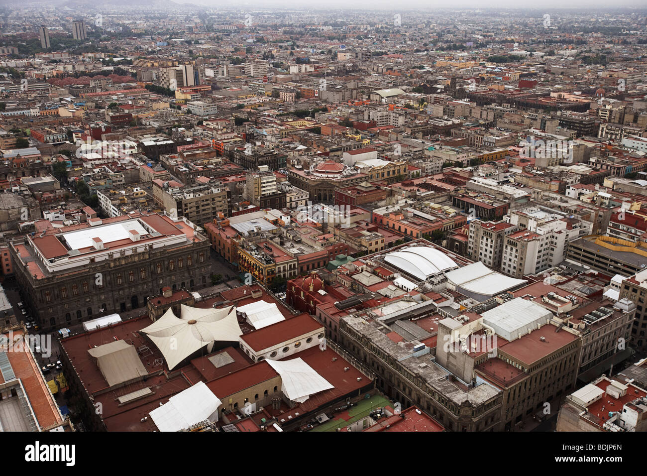 Aerial View of Downtown Mexico City, Mexico Stock Photo - Alamy