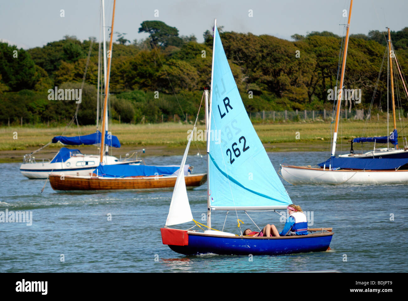 Two girls in a boat hi-res stock photography and images - Alamy