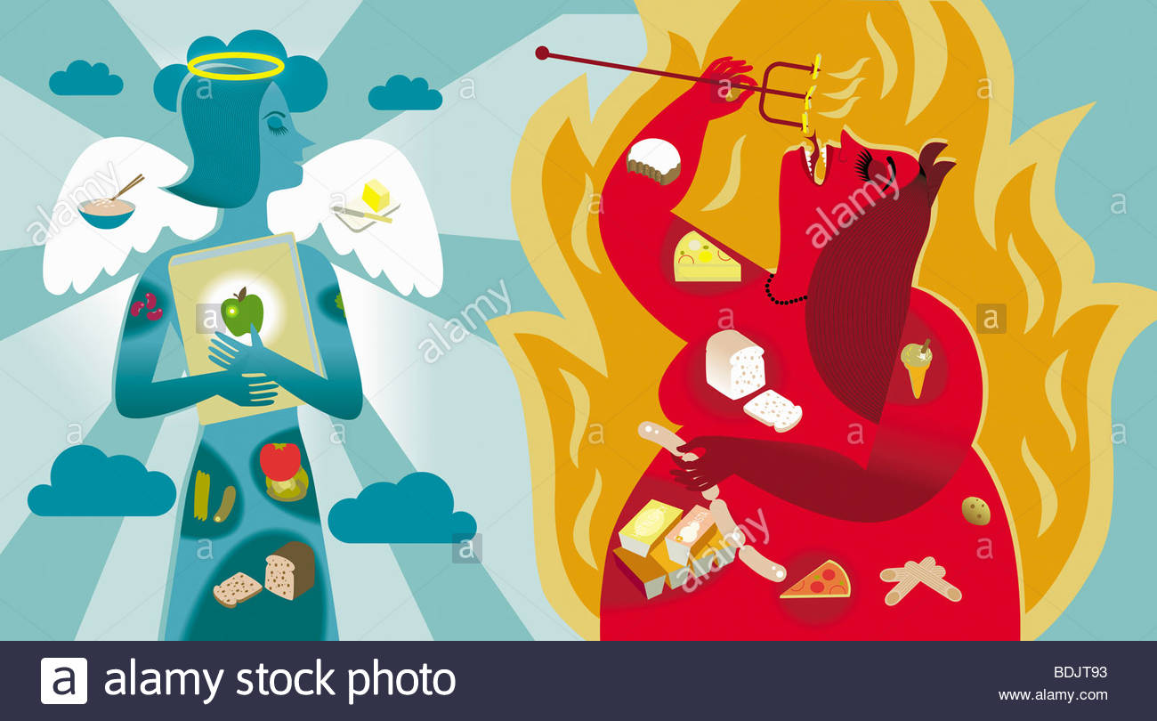 Angel Devil Concept Stock Photos & Angel Devil Concept Stock Images - Alamy