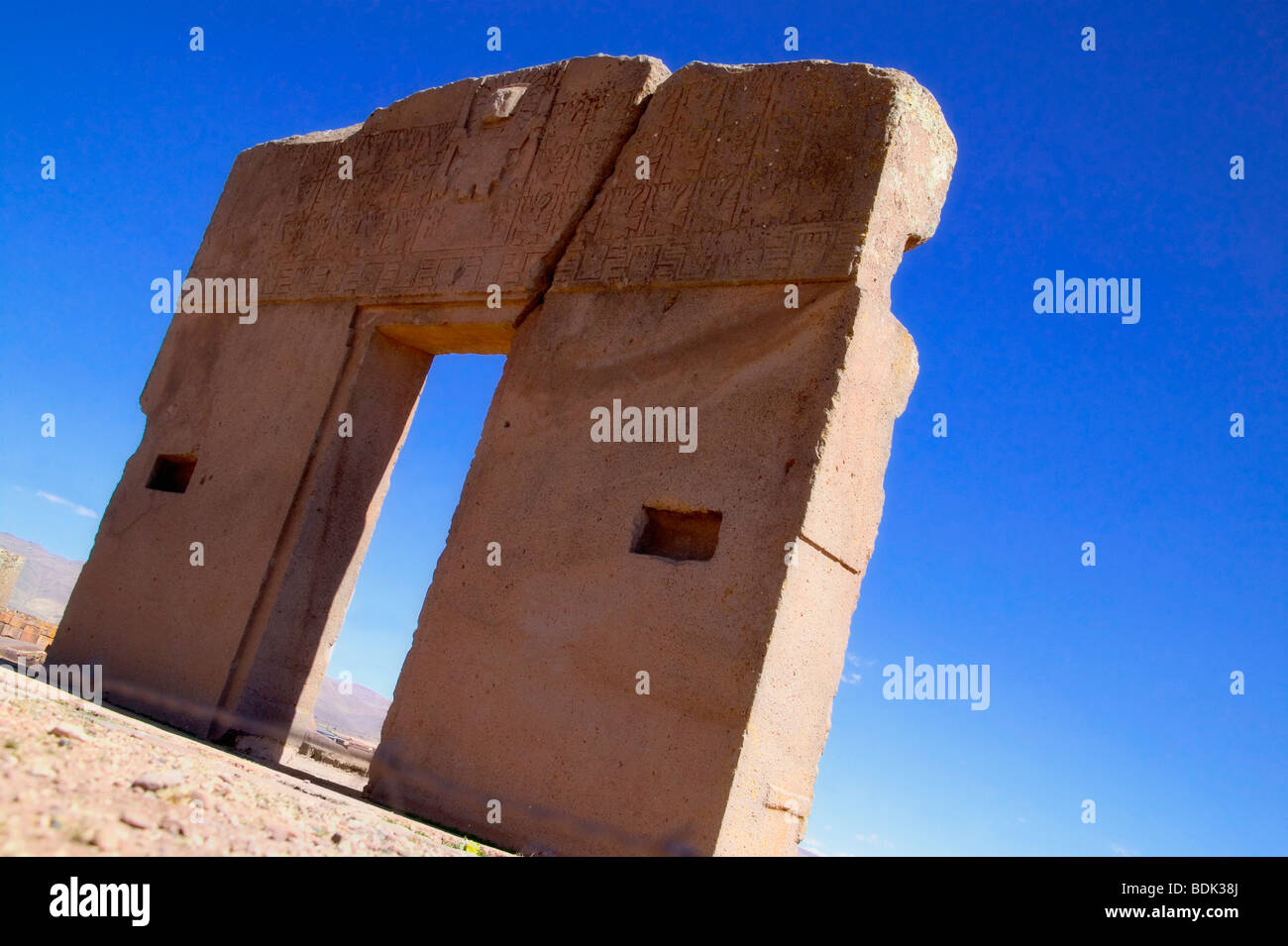 Gate of the sun bolivia hi-res stock photography and images - Alamy