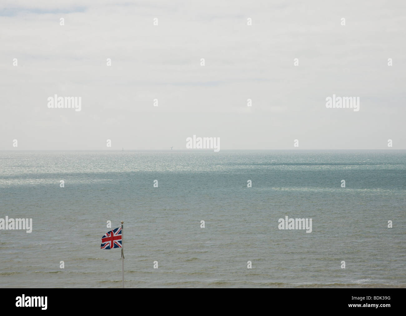 Flying british flag hi-res stock photography and images - Alamy