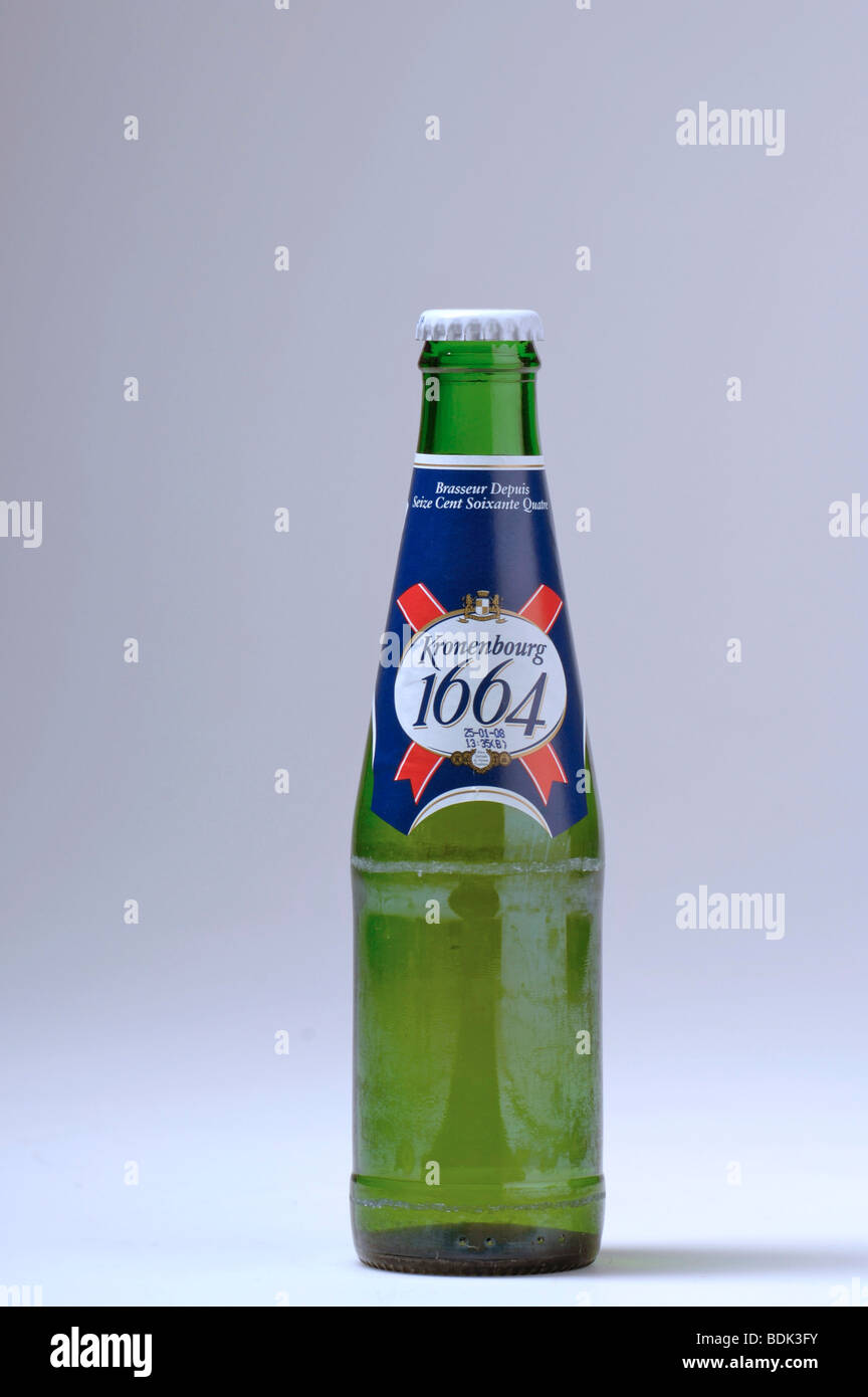 Bottle of Kronenbourg Beer. Strasbourg, France Stock Photo - Alamy