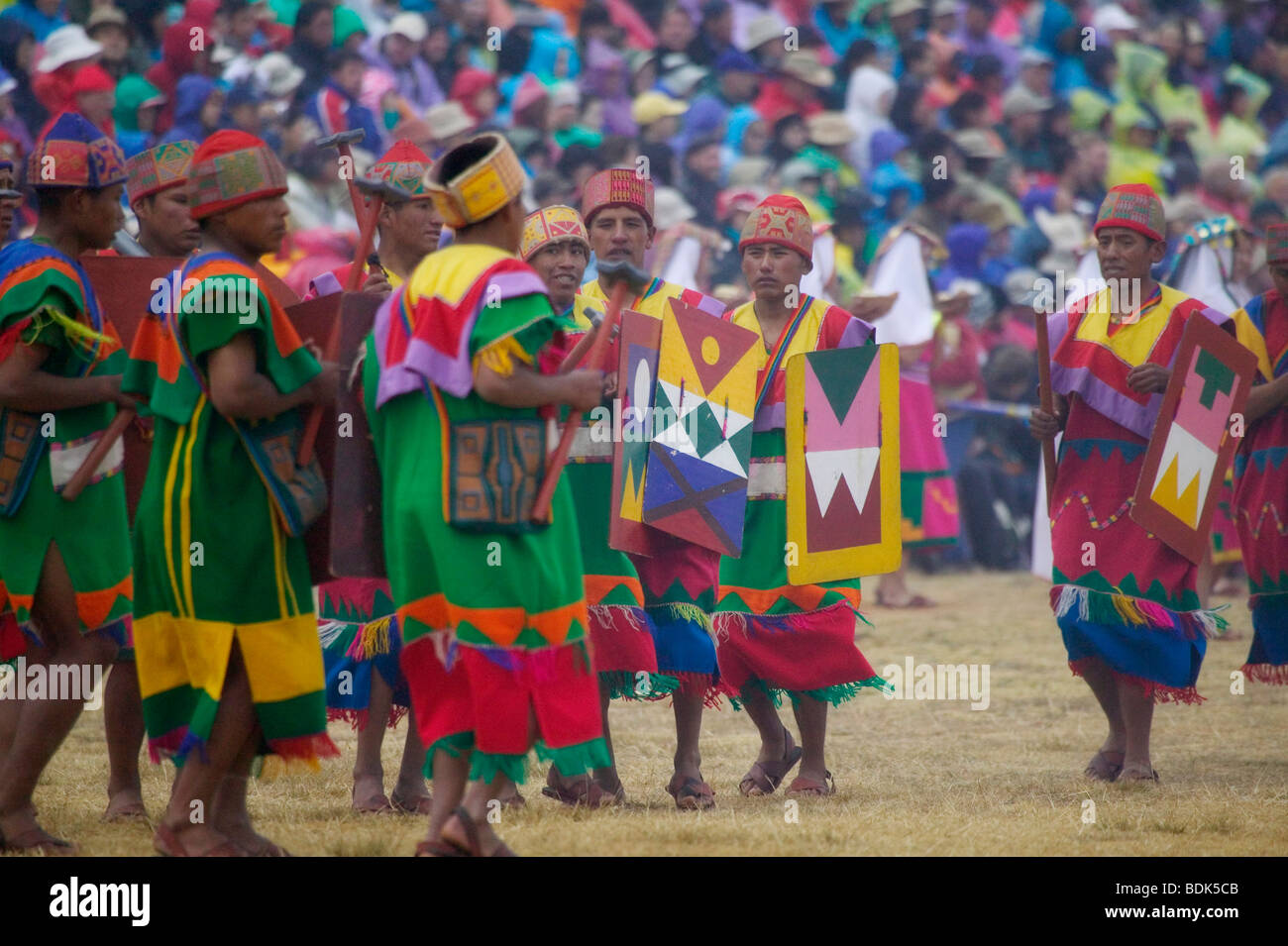 Inti Raymi Festival performance celebrating winter solstice ...