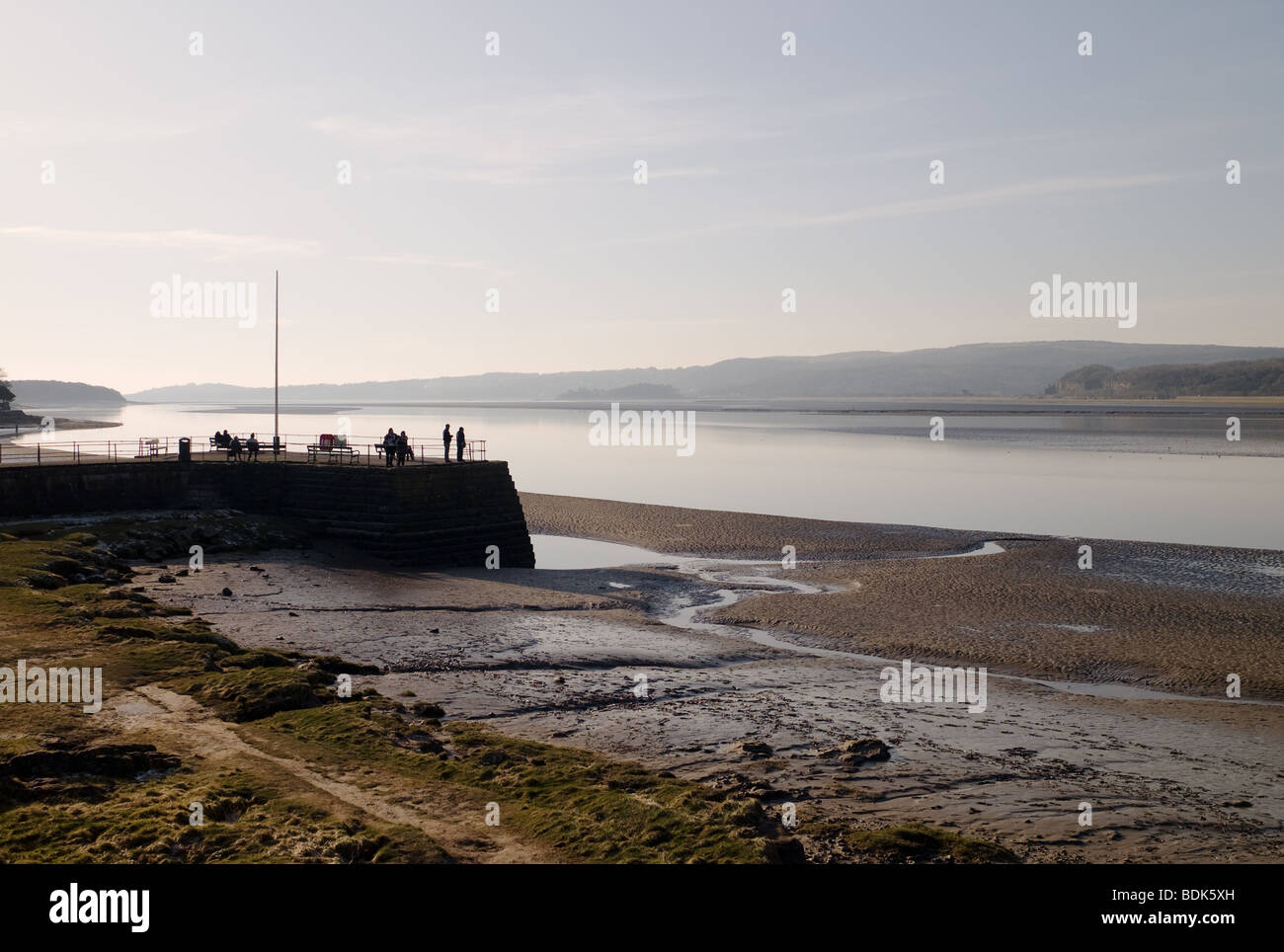 The pier at Arnside in Cumbia Stock Photo - Alamy