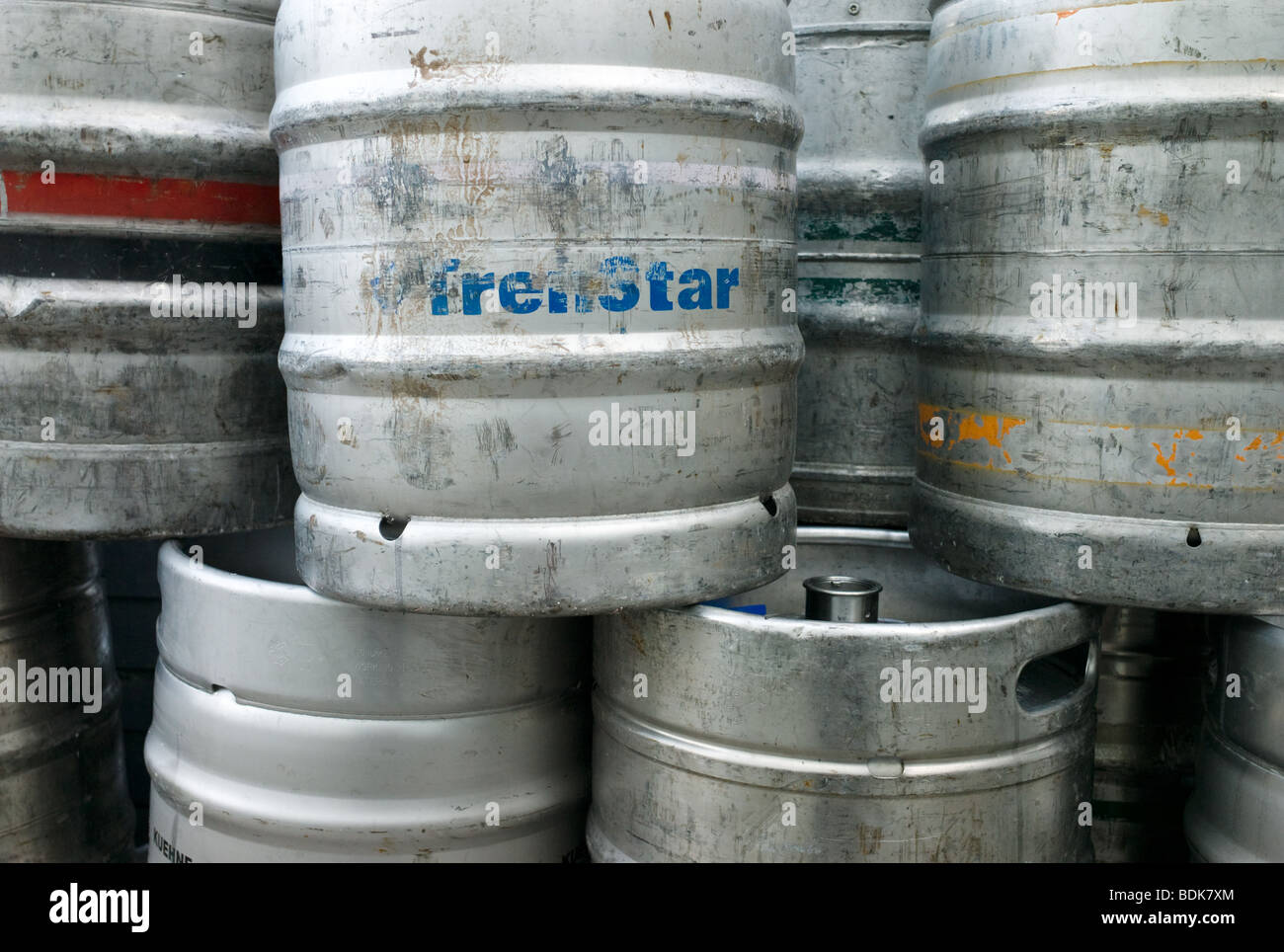 Aluminium beer barrel hi-res stock photography and images - Alamy