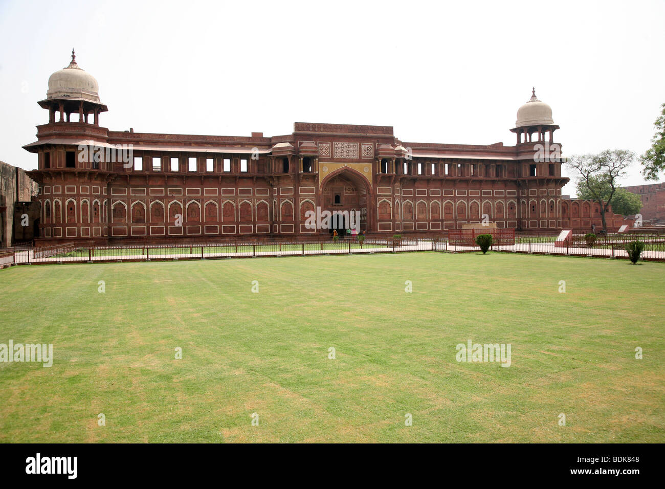 Inside the Red Fort at Agra, India Stock Photo - Alamy