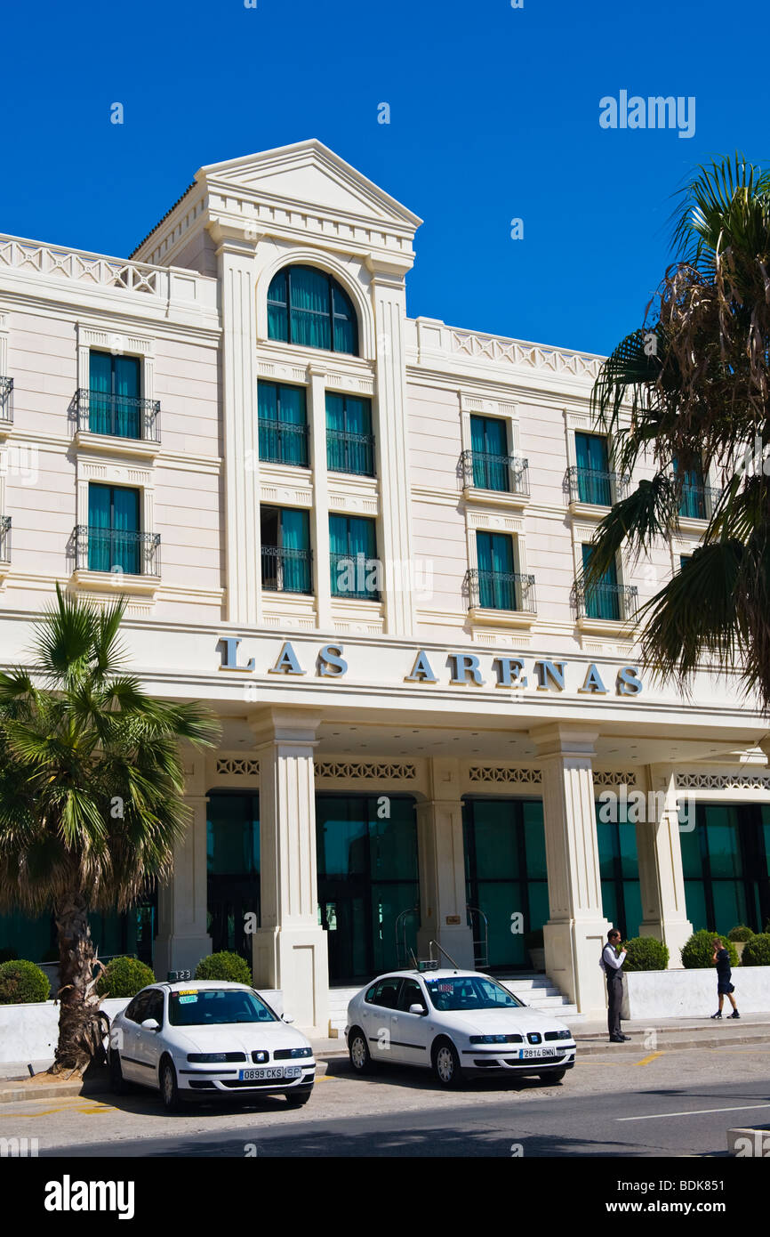 Spain , Valencia , external shot of front or main entrance of Hotel Las ...