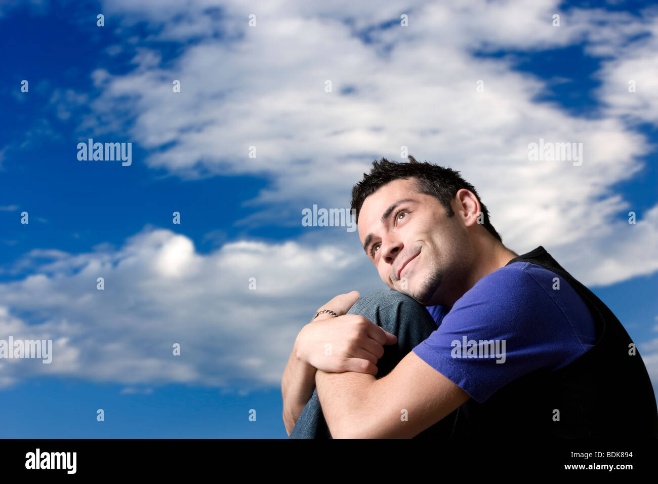 Daydreaming man hi-res stock photography and images - Alamy