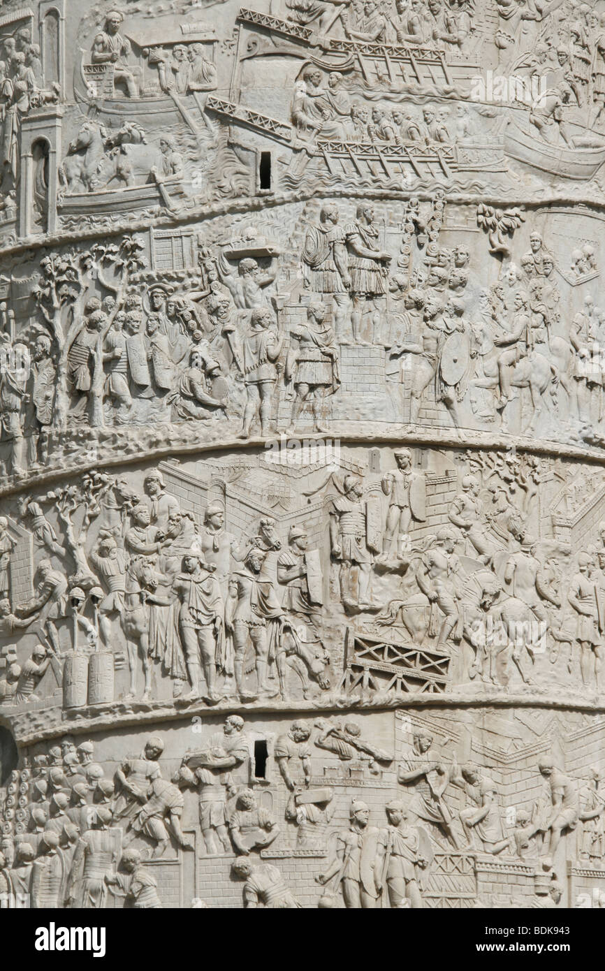 Trajan column battle hi-res stock photography and images - Alamy