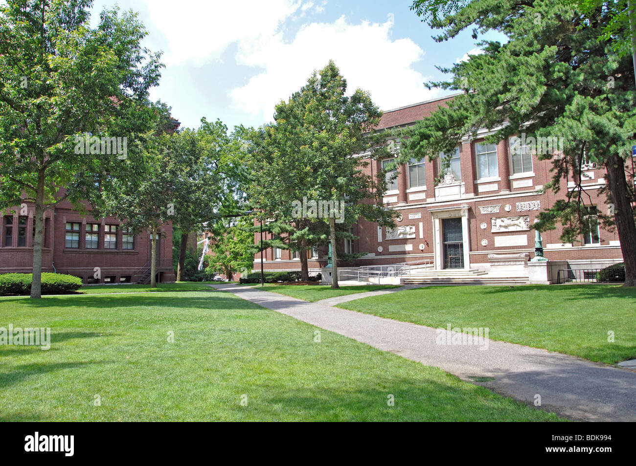 Harvard University campus, Cambridge, Massachusetts (USA Stock Photo ...