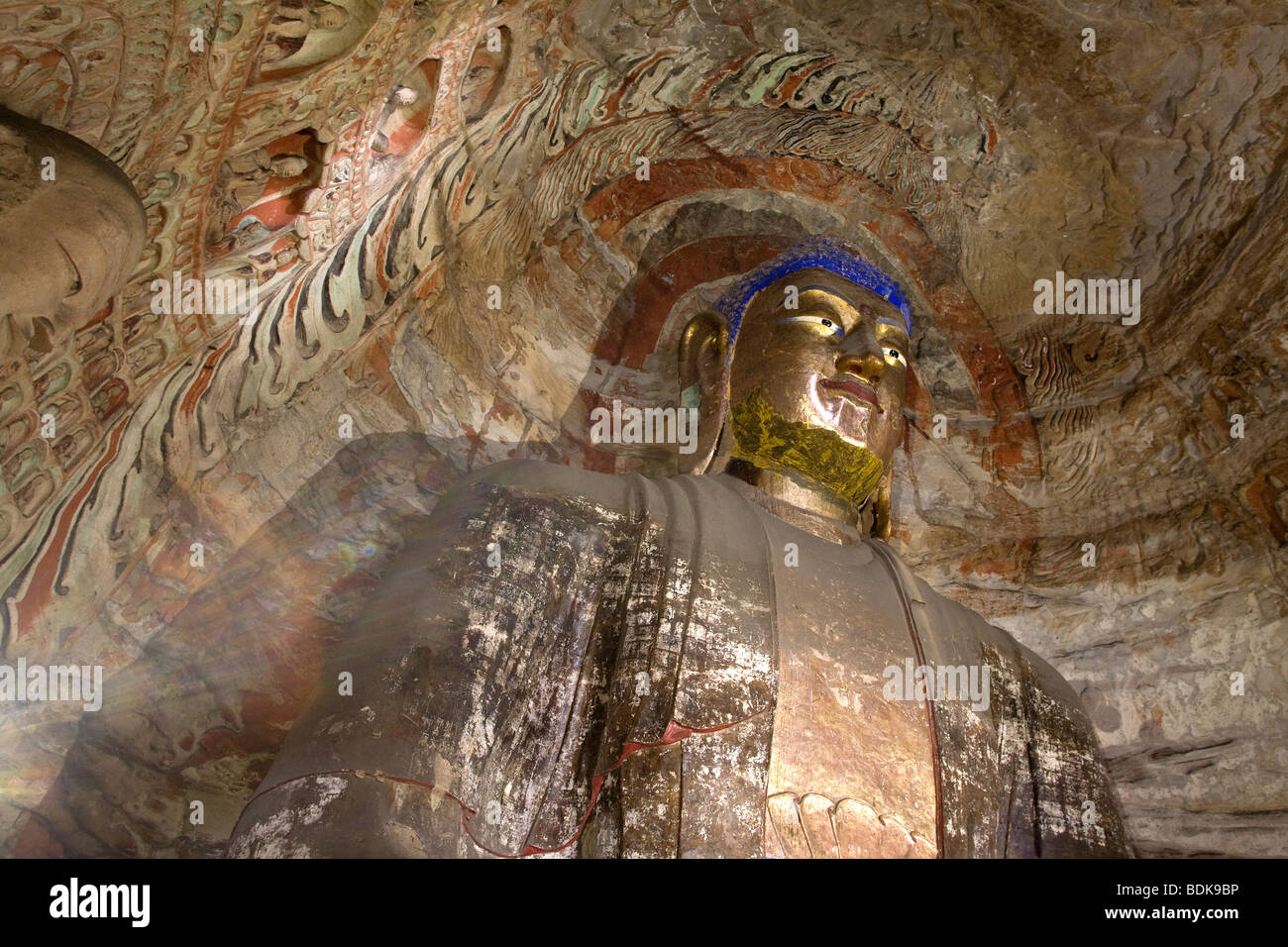 Yungang Shiku Buddhist Caves complex, 16km west of Datong, were statues ...