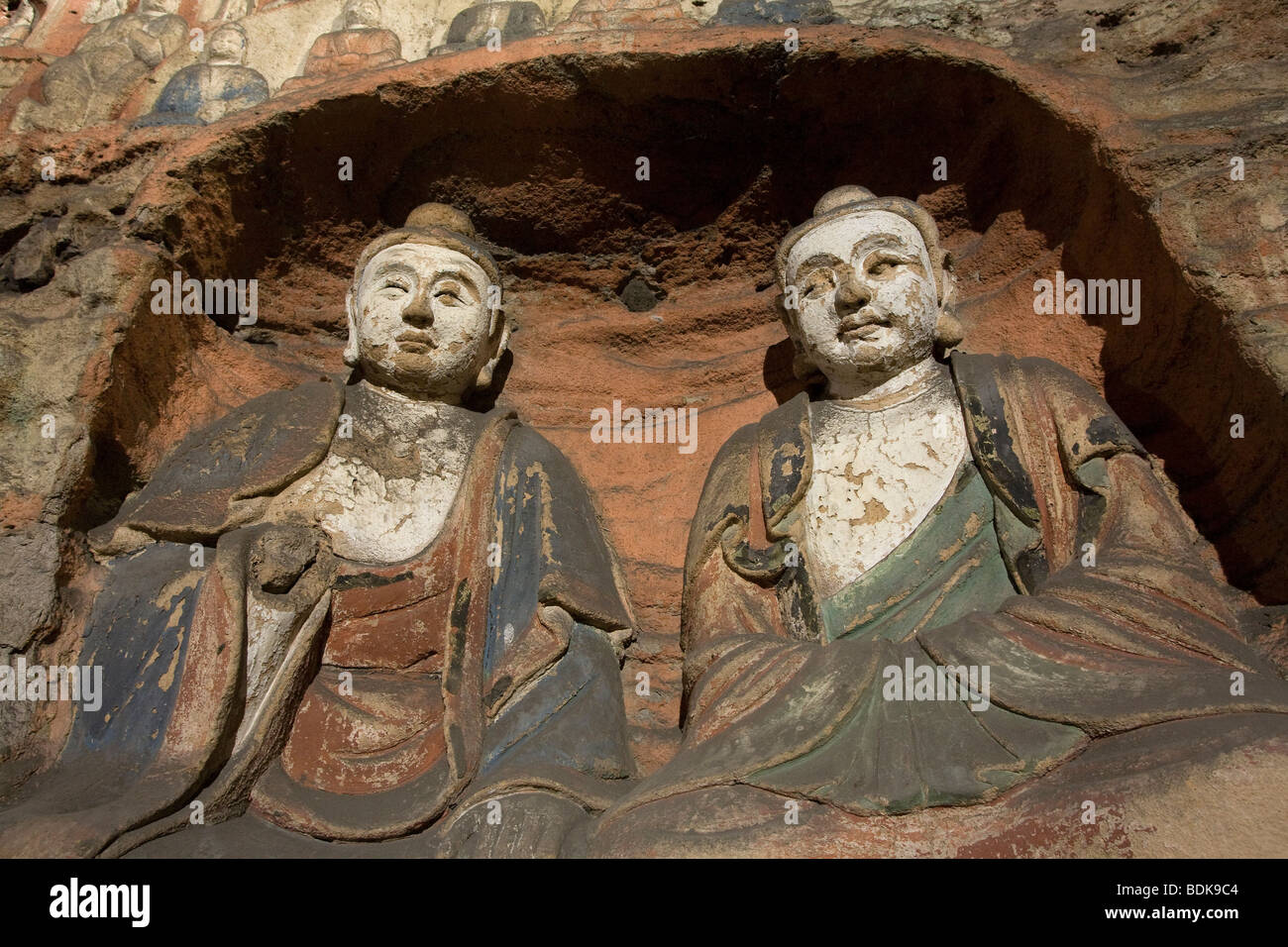 Yungang Shiku Buddhist Caves complex, 16km west of Datong, were statues ...