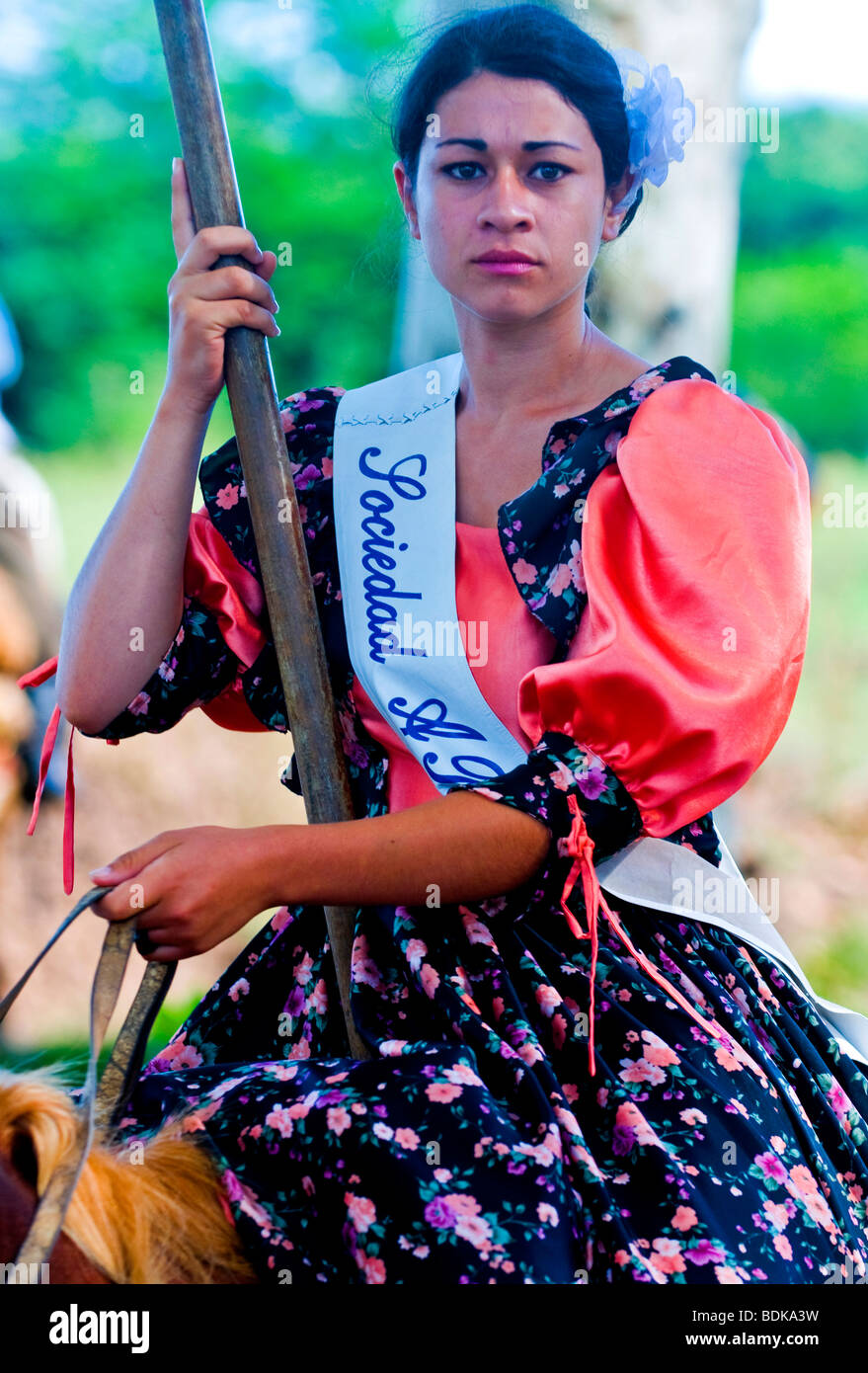 participant in the annual festival of "Patria Gaucha" in Tacuarembo ...