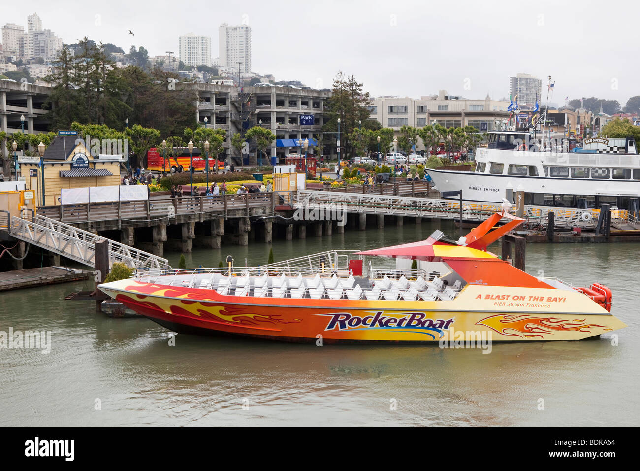 Rocket Boat in San Francisco, California, USA Stock Photo - Alamy