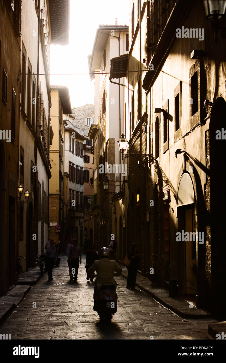 Street Scene, Florence, Italy Stock Photo - Alamy