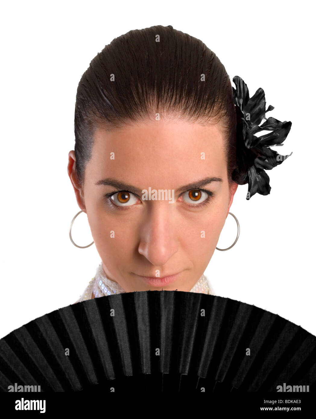 Young Spanish women portrait Stock Photo - Alamy