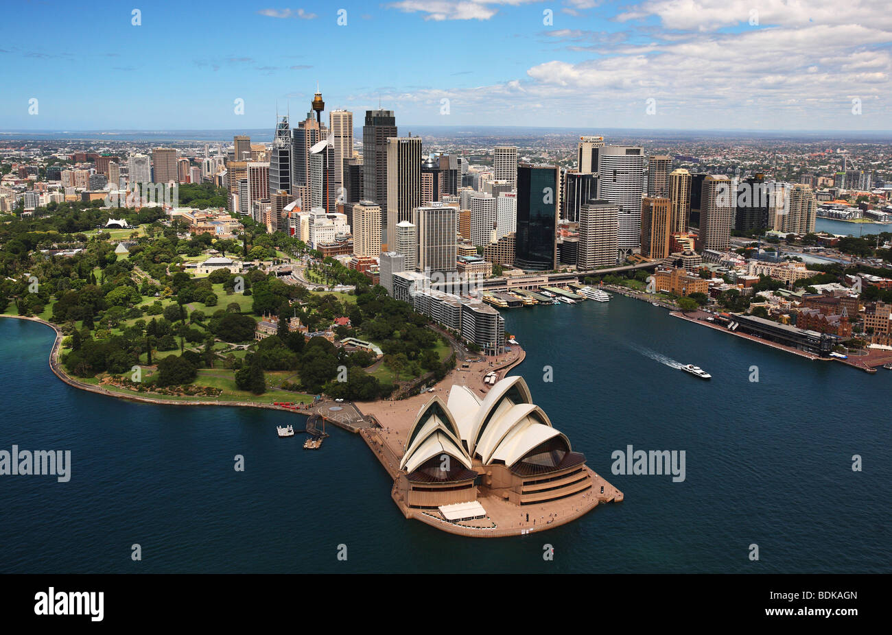Sydney harbour aerial view hi-res stock photography and images - Alamy